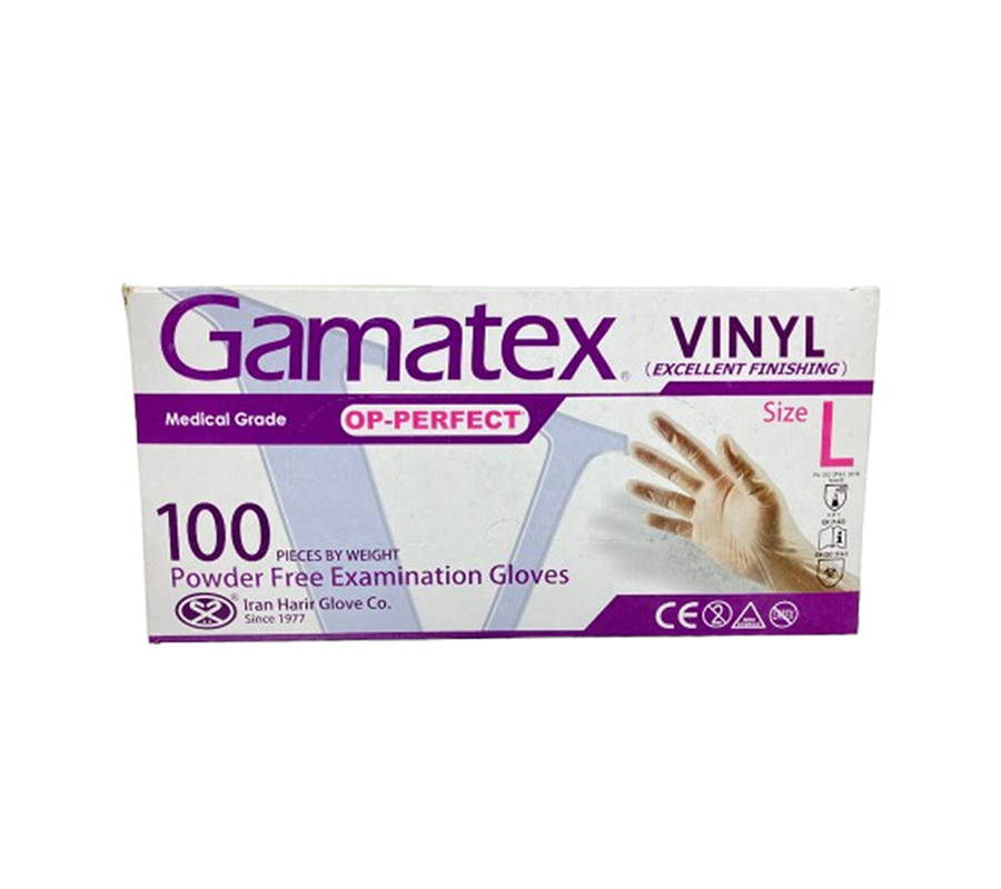 دستکش وینیل گاماتکس اپ پرفکت | فروشگاه بینه